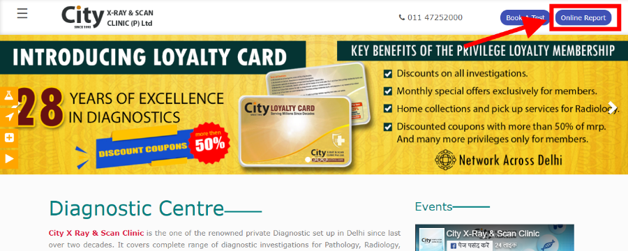 Download Reports from City X-Ray & Scan Clinic Pvt Ltd