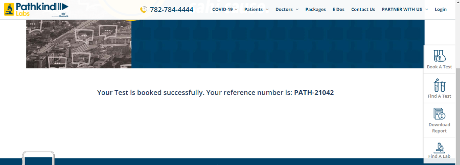 Book Home Collection at Pathkind Labs