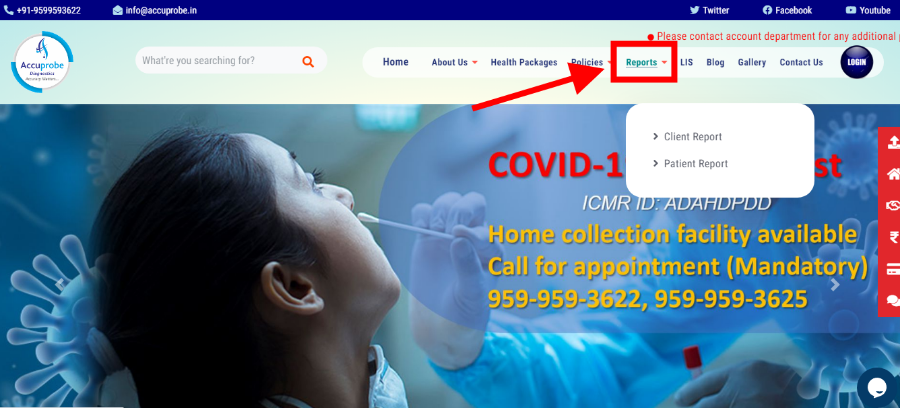 Download Reports from Accuprobe Diagnostics (Accuprobe Healthcare ...