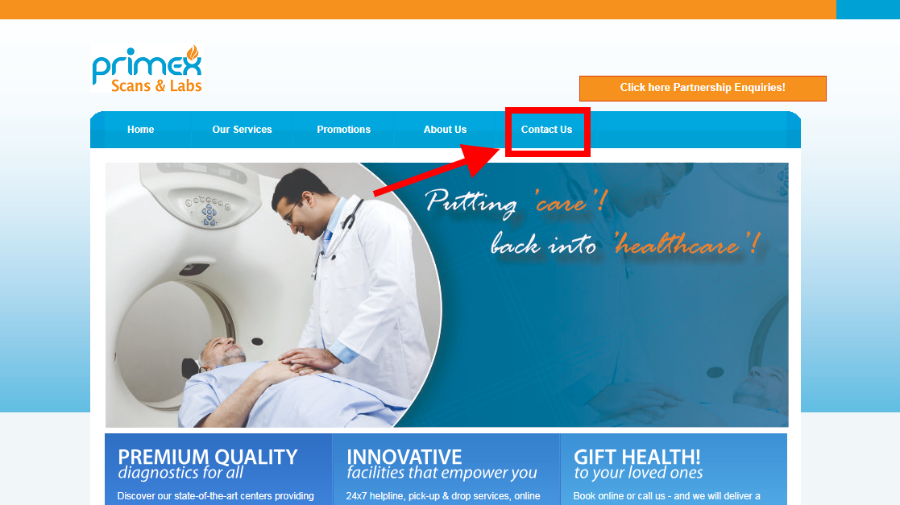 Book Home Collection at Primex Scans & Labs